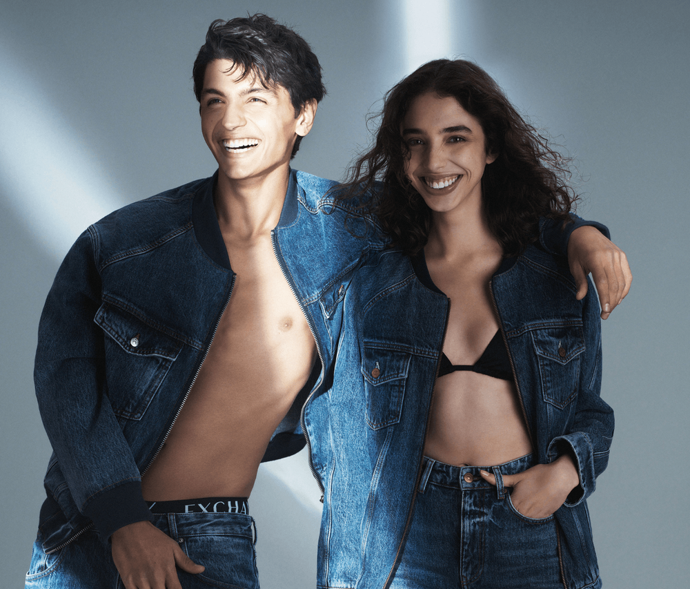 Armani exchange fashion store